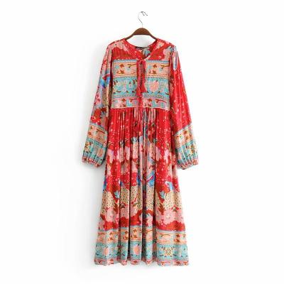 China Wholesales Bohemian Cotton Dress for sale