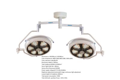 Cina Doppia cupola luci della sala operatoria di 140000 lux LED con la temperatura del colore regolabile in vendita