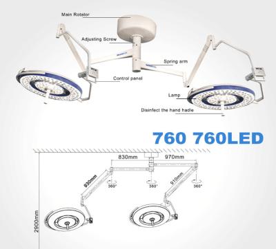 Cina Un soffitto principale Shadowless di 160000 di lux ad alta intensità di operazione luci di teatro montato in vendita