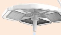 China LED Shadowless Operation Lamp Wall Type 50w Power Consumption With Green Light Mode for sale