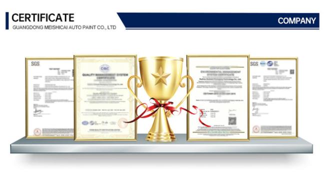 Scratch Repair Industrial Acrylic Automotive Paint Hardener Acrylic Paint Hardener 2k Topcoat 9