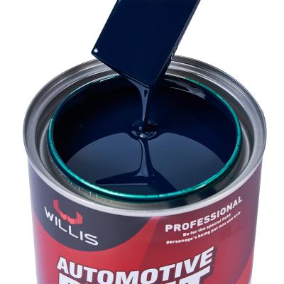 China Fast Drying Mechanical Equipment Automotive 2K Solid Paint 2K Bluish Green（Blue Phase） for sale