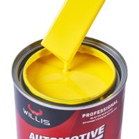 China Metallic Epoxy Anti Scratch Coating 1K Car Paint  For Automotive Frame Mixing Automotive Paint Car Body Paint for sale