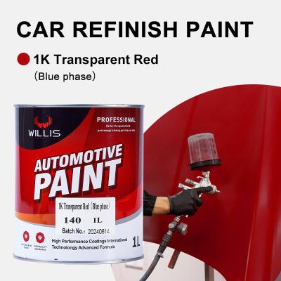 Cina Vernice Willis Acrilica 1k Vernice per auto Rossa trasparente Per auto BMW 2k Vernice automatica Spray Vernice auto Vernice auto rifinitura Vernice in vendita