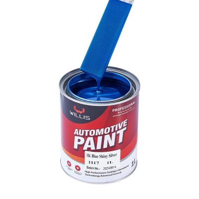 Cina Vernice per automobili metallica blu misto lucente argento pigmento argento acrilico lacca vernice a spruzzo in vendita