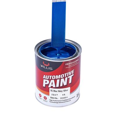 Cina Vernice per automobili metallica blu misto lucente argento pigmento argento acrilico lacca vernice a spruzzo in vendita