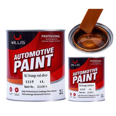 China 2k Clear Liquid Coating Matte Silver Car Paint For Plastic Bumpers Metallic Automotive Paint Spray Paint for sale