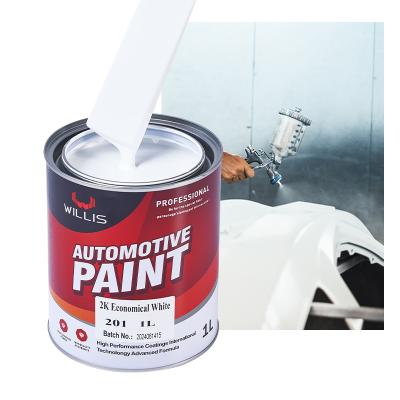 China ODM Solid 2k White Automotive Paint,Auto Refinish Paint,Acrylic Spray Paint,Automotive Paint fabrikant Te koop