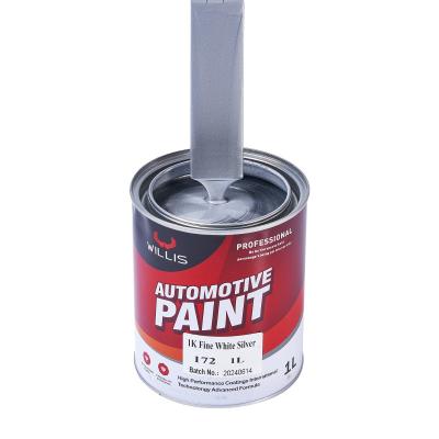 Cina Basso Voc Argento Vernice Metallica Automotive Alta Solid Industrial Primer Vernice Acrilica Lacca Spray Vernice Metallica Auto Vernice in vendita