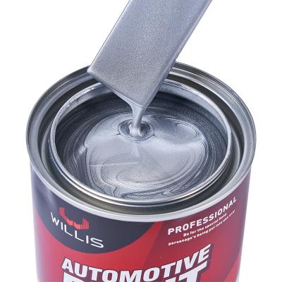 Cina Basso Voc Argento Vernice Metallica Automotive Alta Solid Industrial Primer Vernice Acrilica Lacca Spray Vernice Metallica Auto Vernice in vendita