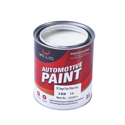 China Main Raw Material Acrylic 1K Pearl Paint Clear Coat Hardener Thinner 2K/1K Color Paint for sale