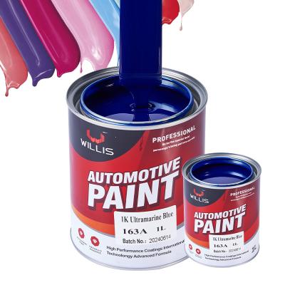 Chine Peinture automobile personnalisable 1K avec une gamme de couleurs variée et une saturation de couleurs élevée à vendre