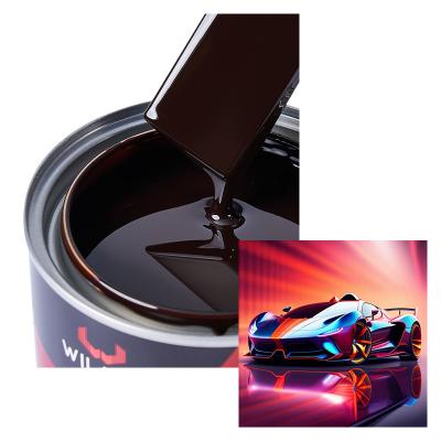China 1K Base Auto Refinish Paint , Fast Drying Solid White Car Paint Strong Hiding Power for sale