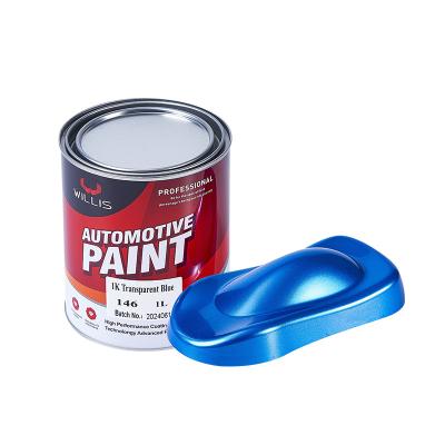 China Spray Deep Red 1K Car Paint met Formular System, Acrylic Car Spray Paint Te koop