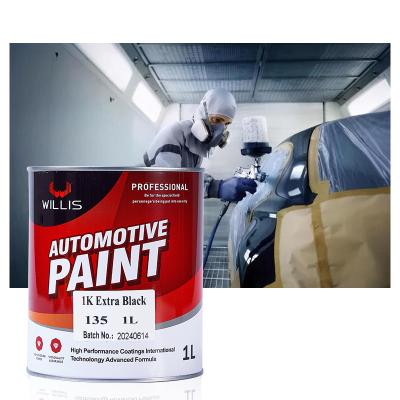 Cina Il nero/pittura bianca/giallo limone pura dell'automobile, pittura di spruzzo acrilica solida dell'automobile in vendita