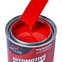 China Easy Construction 2k Red Spray Paint for sale