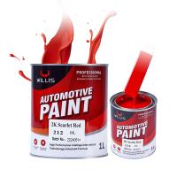 China Easy Construction 2k Red Spray Paint for sale