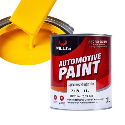 Cina 2k Vernice gialla Protezione del corpo del veicolo Stato di rivestimento liquido Durable in vendita