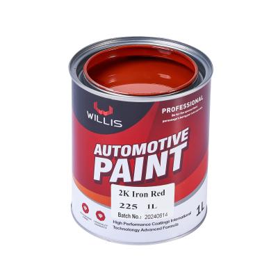 Cina Pistola a spruzzo Willis facilmente infiltrata 2 pacchetti di vernice per automobili viola arancione rosso in vendita