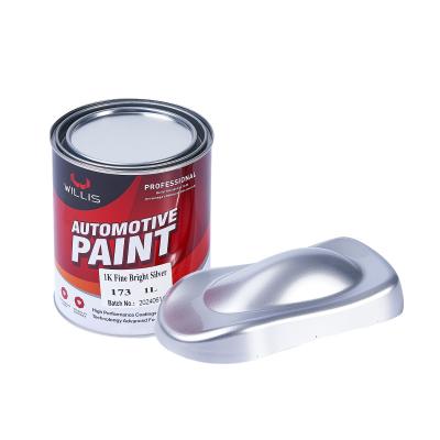 Cina Risistenza ai graffi Lunga durata Vernice a spray per auto di colore argento 2 anni in vendita