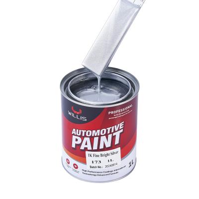 Cina Risistenza ai graffi Lunga durata Vernice a spray per auto di colore argento 2 anni in vendita