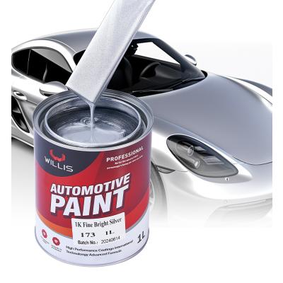 Cina Risistenza ai graffi Lunga durata Vernice a spray per auto di colore argento 2 anni in vendita
