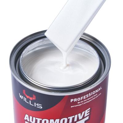 China 1K Basecoat OEM / ODM Pearl White Car Paint For Auto for sale