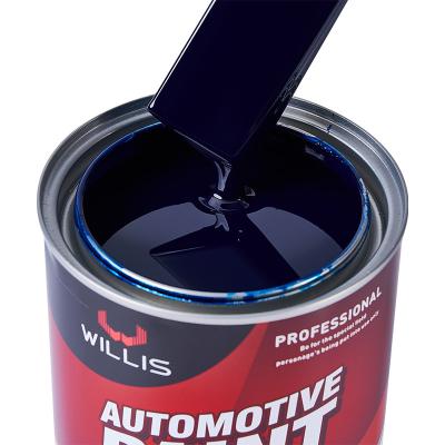 China Furniture / Advertising 1K Car Paint High Hardness / Gloss Various Colors Blue Lake for sale