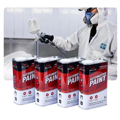 China Factory-Priced Auto Paint Standard Thinner 2K/1K Color Automotive Coatings Special Diluent for Spray or Acrylic Paint for sale