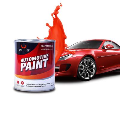 China WILLIS 2K Solid Color Acrylic Car Paint Spray Topcoat Repair Coating Liquid Automotive Supplies Model 212 for sale