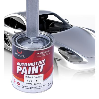China Moderate Coarse 1K Acrylic Silver Resin Liquid Coating Automotive Thinner 1K Paint Coating & Paint Product for sale