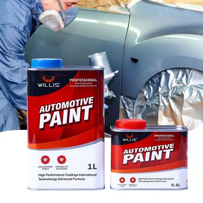 China Ultra-Low Odor 1K 2K Acrylic Car Paint Refinish Spray Liquid Coating Industrial Thinner Factory Price for sale