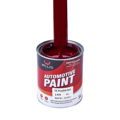 China Factory Direct 1K Purple Red Car Paint Thinner Liquid Curing Agent for Vehicle Color Spray Painting and Coating Repair for sale