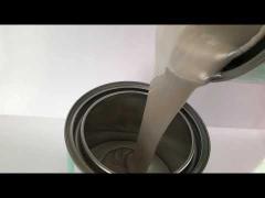 Metal Bucket 1k Primer Pearl White Car Paint Weather Resistance For Billboards