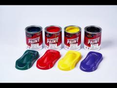 Voertuig Touch Up Oranje Rood Groen 2K Vaste verf 2K Extra Zwart Acrylverf Vloeibare coating Automobielverf