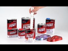 1k Base Coat Acrylic Paint Multiple Colors Automotive Refinish Paint Silver Paint