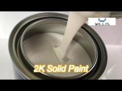 Automóvel resistente personalizado do tempo estável contínuo da pintura 2k para refinish a pintura