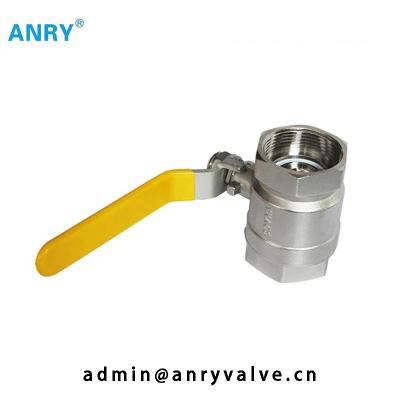 China One Piece SS Ball Valve CF8 CF8M SS201 Body  BSP NPT Female Threaded Ball Valve for sale