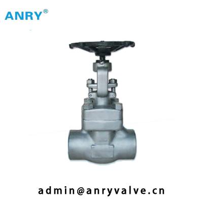 Cina Interruttore d'acciaio forgiato BW NPT della valvola a saracinesca 800LBS F304 F316 a 2 pollici in vendita