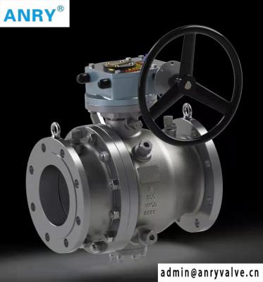 China Industrial API Valves Class 150~1500  A105+ENP Ball Trunnion Mounted Valve for sale