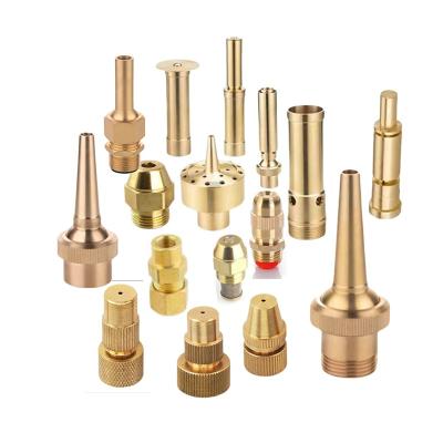 China customized Brass CNC Nozzle Turning Mechanical Parts prototyping machining for sale