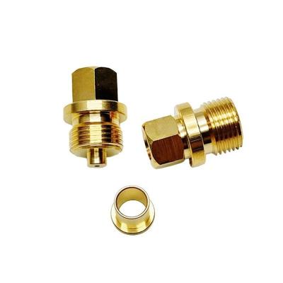 China Metal Copper C36000 Prototype CNC Machining Turning Parts Small Hardware for sale