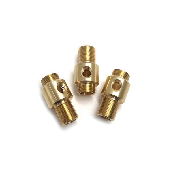 Quality Precision Brass CNC Turning Parts Rapid Prototype machining Customized for sale