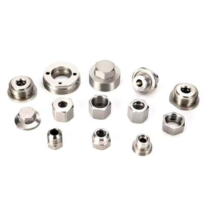 China 304SUS CNC Nuts Bolts Aluminum CNC Machining Parts Rapid Prototype OEM for sale
