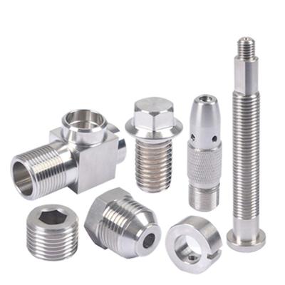 China Custom Turned CNC Stainless Steel Parts Connectors Rapid Metal Prototyping for sale