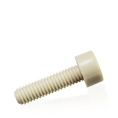 China DIN912 CNC Bolt Socket Screw Nylon PA66 Plastic Hexagon Head OEM for sale