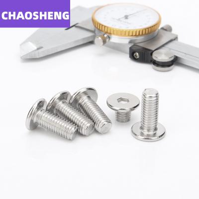 China 304SS CNC Screws Hexagon socket Head Bolt M1.6 M2 M2.5 M3 M4 M5 M6 M8 M10 M12 for sale