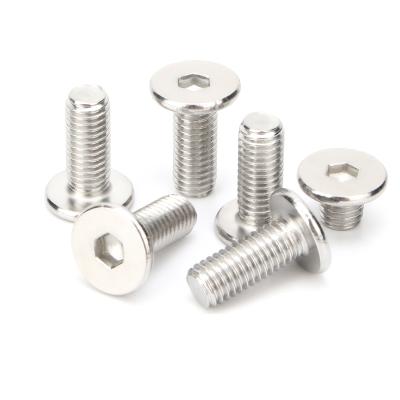 China 304SS CNC Screws Hexagon socket Head Bolt M1.6 M2 M2.5 M3 M4 M5 M6 M8 M10 M12 for sale