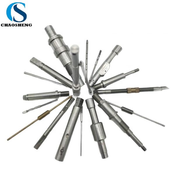 Quality Custom Made High Strength Carbon Steel Long Shafts CNC Machined Stainless Steel Thread Shaft for Motor Drive Structure Support for sale