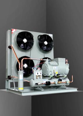 China Semi Hermetic Condensing Unit designed for precise temperature regulation supporting food safety standards and preservation for sale